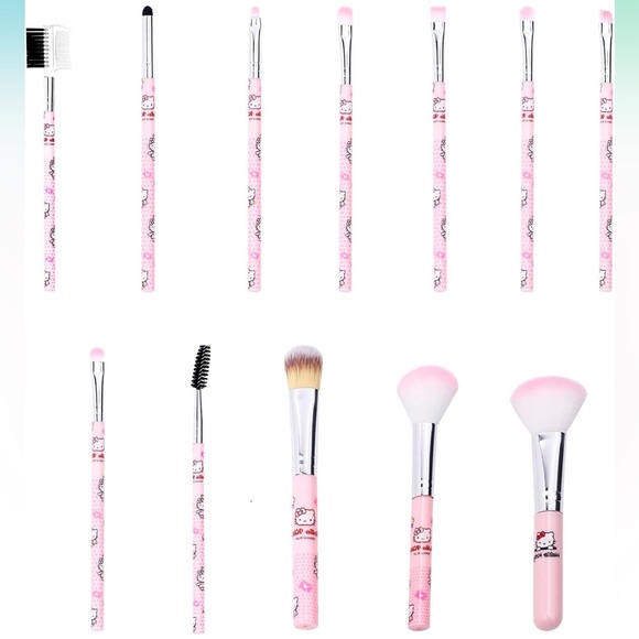 Makeup | Hello Kitty Makeup Brush 12 Piece Set | Poshmark